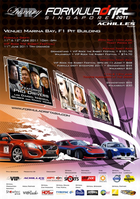 More Racing and Rocking Beats Expected at VIP Formula Drift Singapore ...