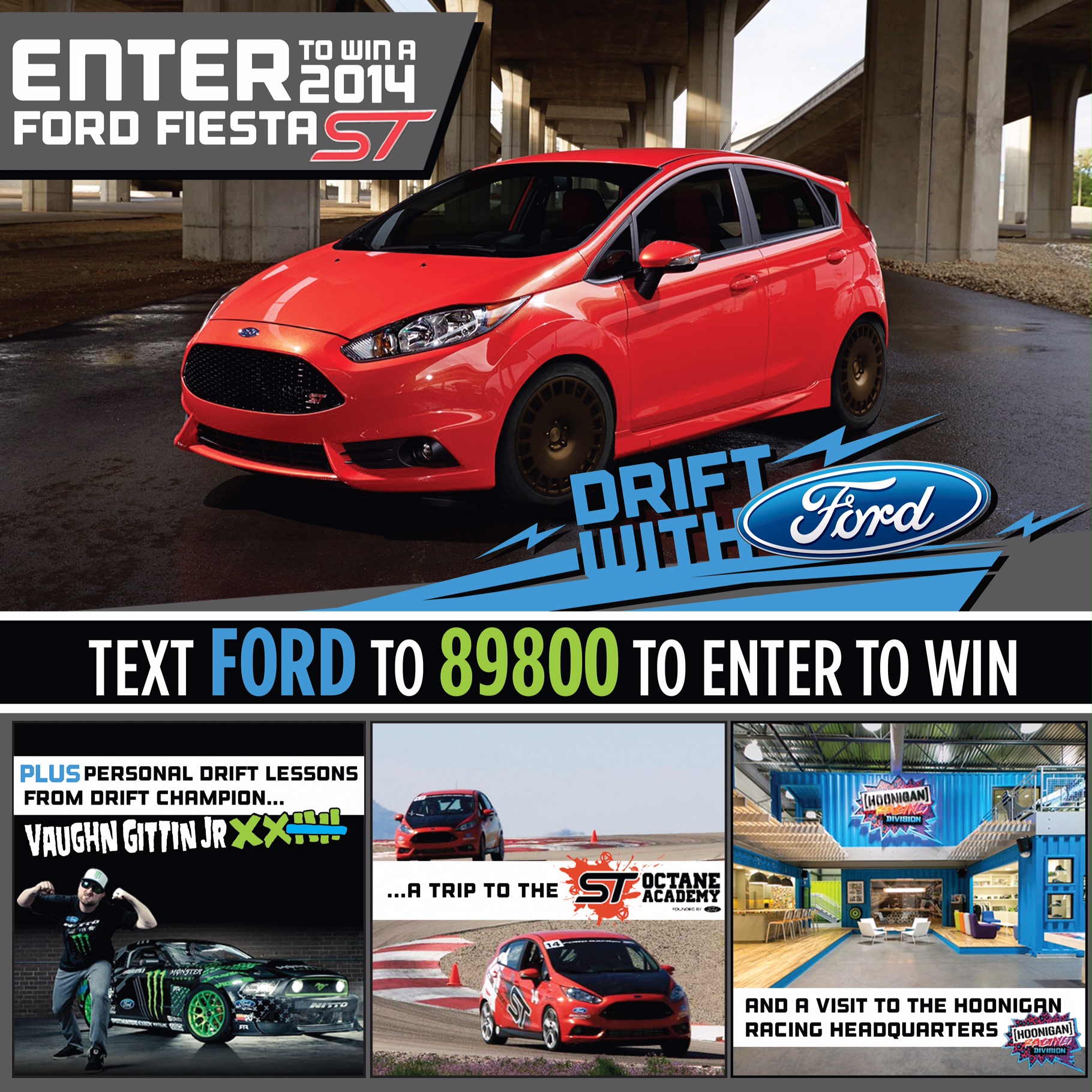 [CONTEST] ENTER TO WIN A 2014 FORD FIESTA ST - Formula DRIFT BLOG