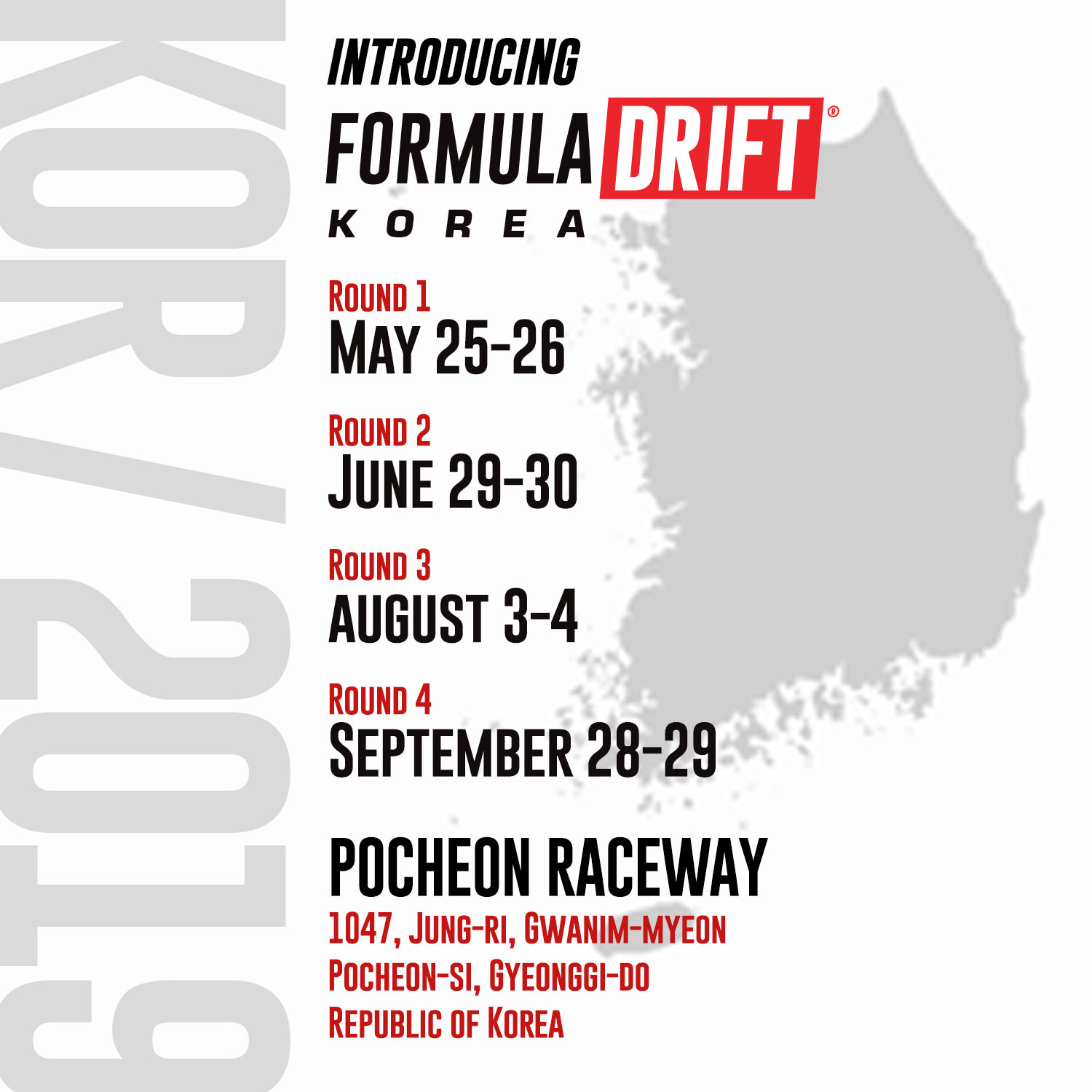 FORMULA DRIFT 2019 SCHEDULES ANNOUNCED - Formula DRIFT BLOG