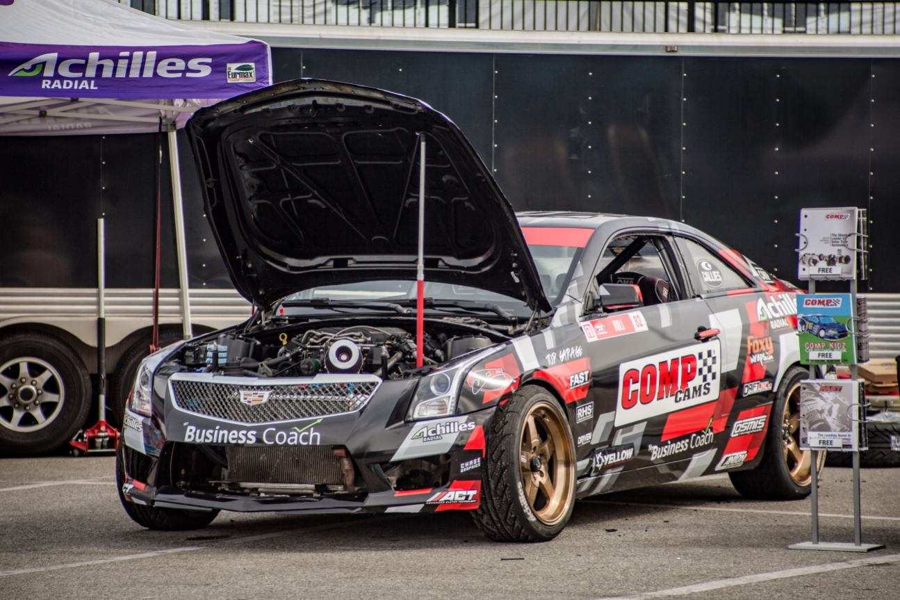 Taylor Hull debuts his Comp Cams Cadillac ATS-V for the first time ...